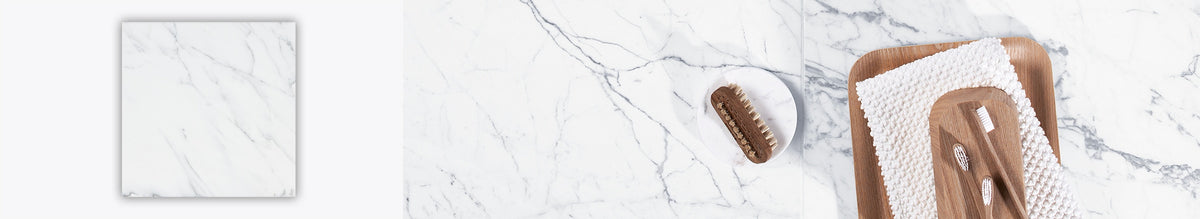 Statuary White Polished Marble – Calacatta Tile